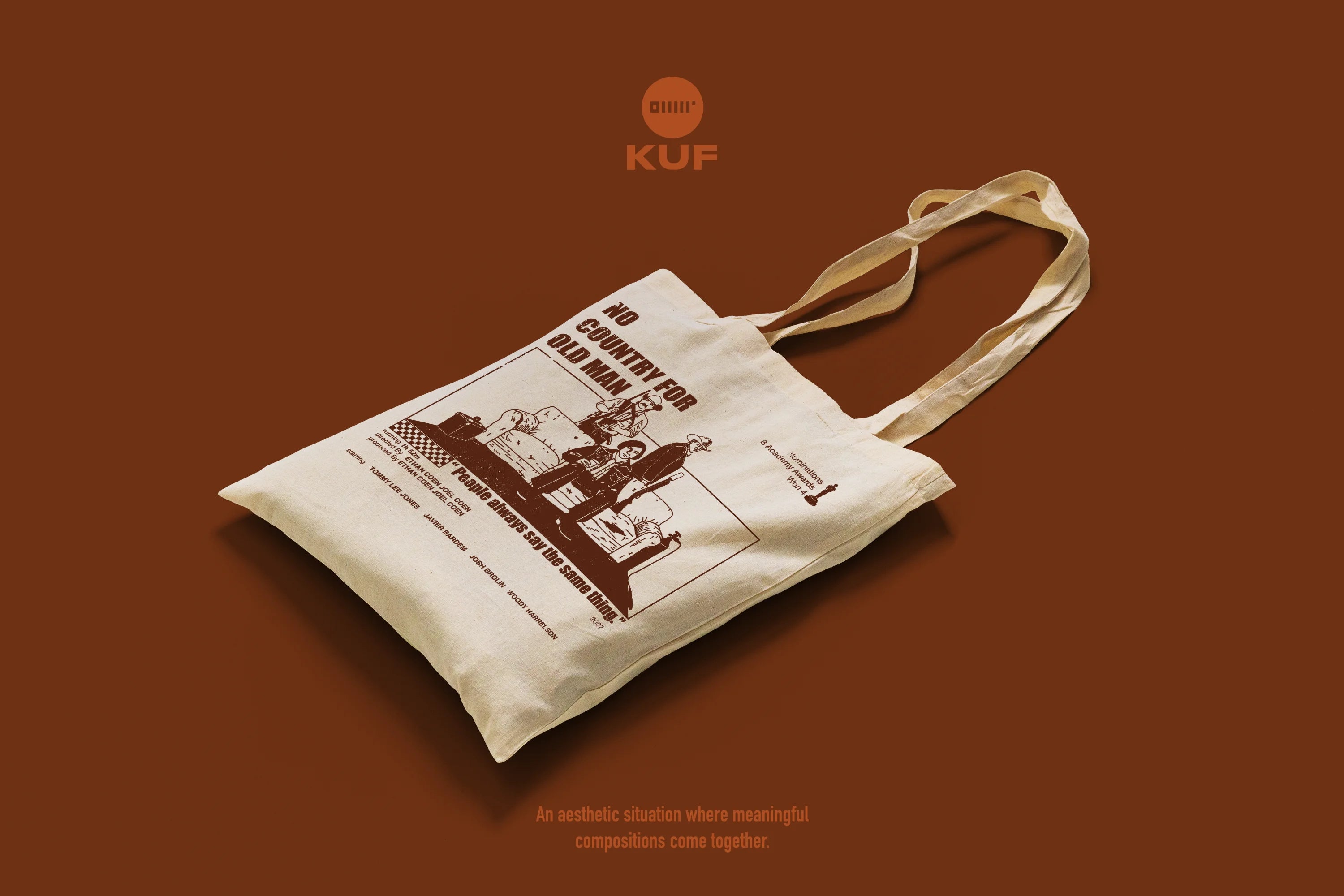 NO COUNTRY FOR OLD MAN BEZ ÇANTA – Kuf Studio